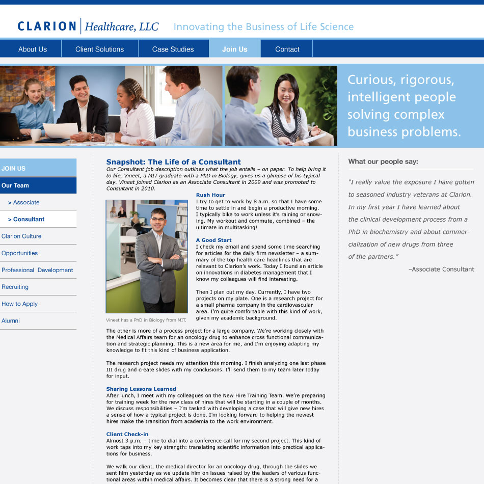 Clarion Healthcare - Find your voice and sing!